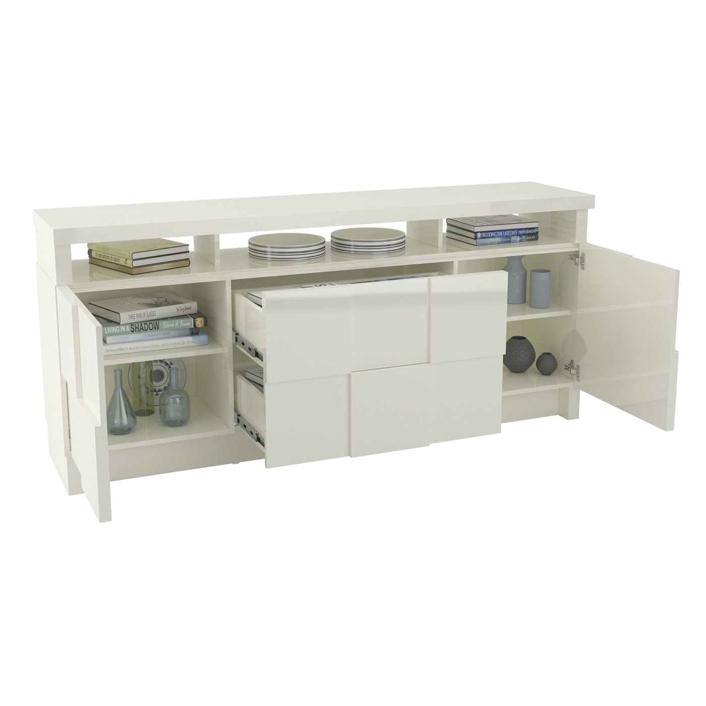 Bifé Ferreira Off White — Muebles Jamar Panamá