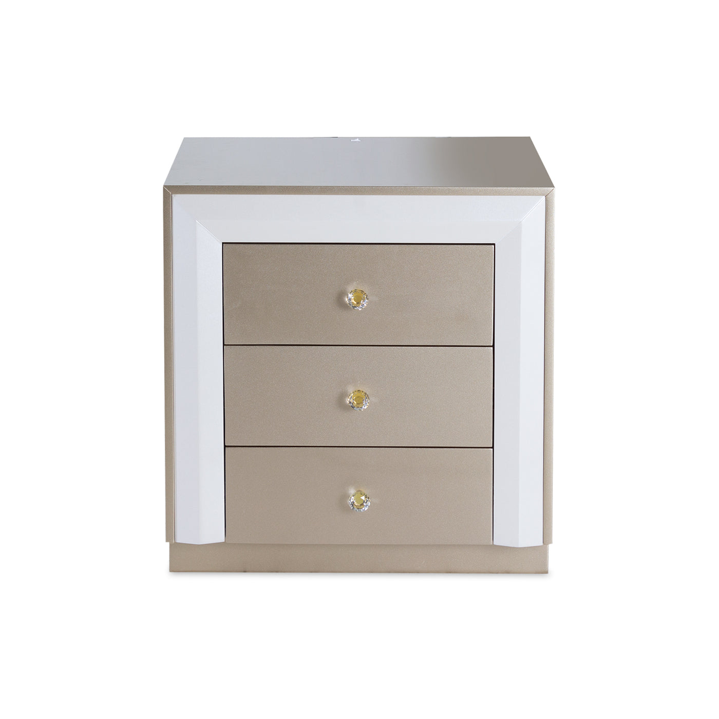 Recámara Queen Barrett Beige Perla,Champaña — Muebles Jamar Panamá