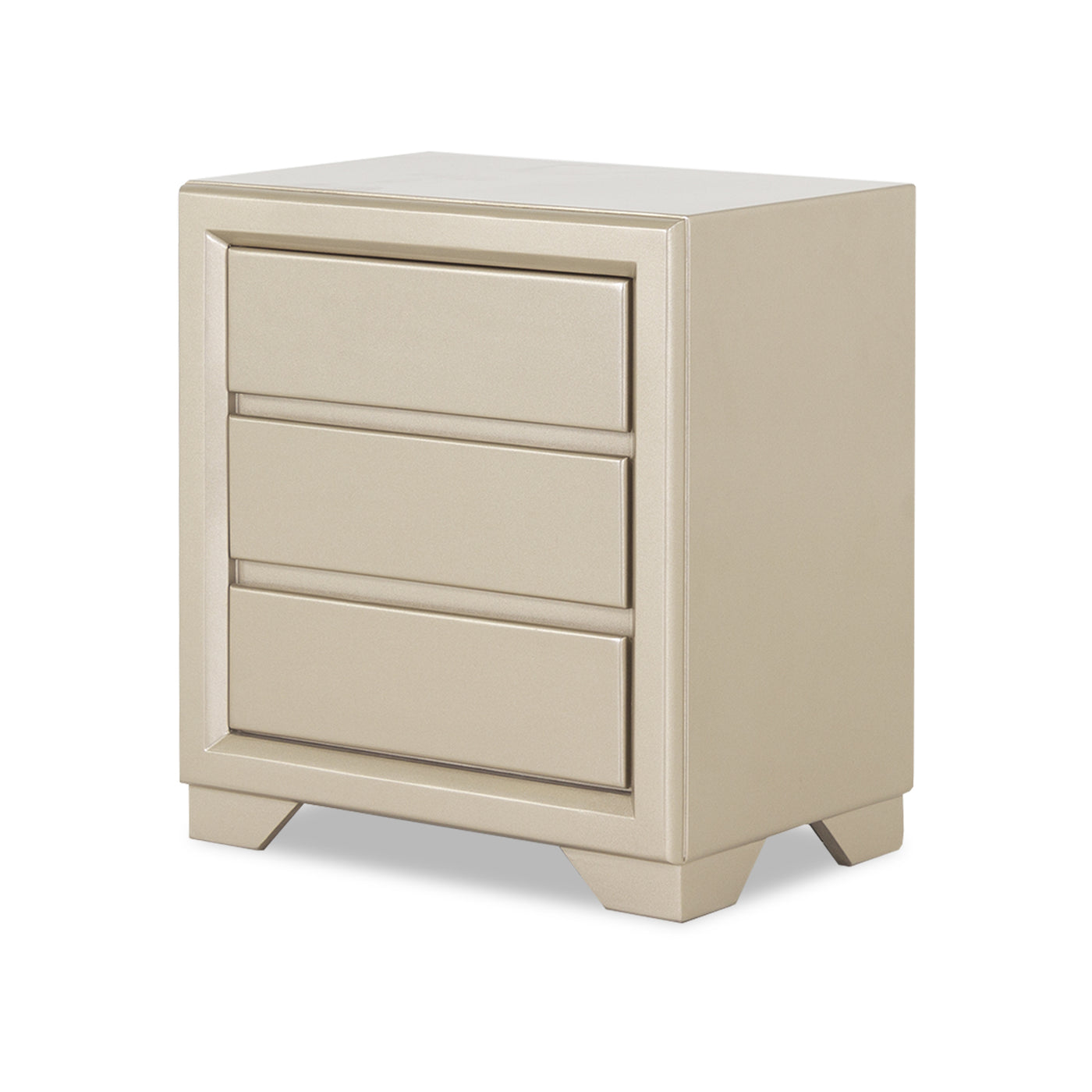 Recámara Full Marbella Perla, Champaña — Muebles Jamar Panamá