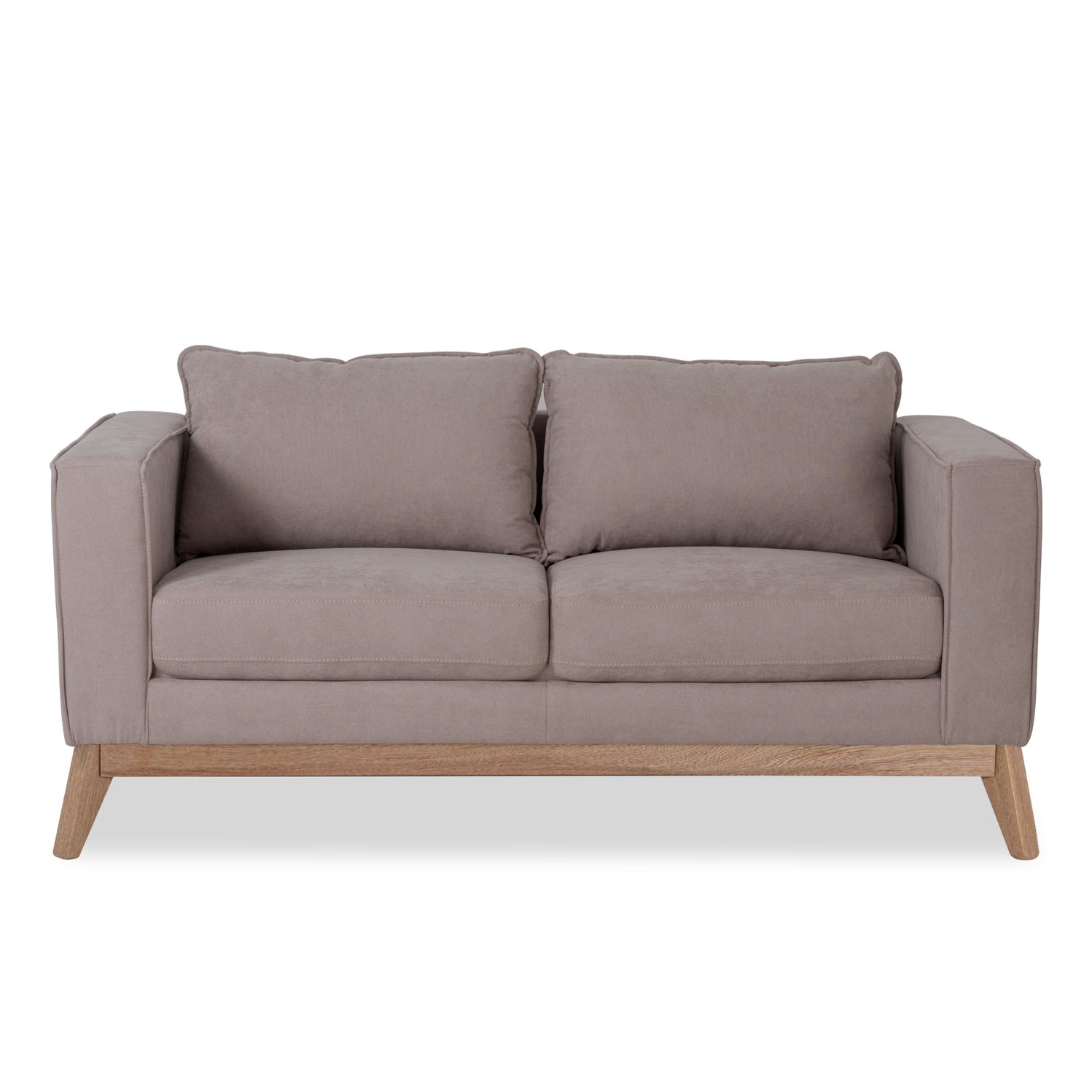 Sofá 3 Puestos Burgos Microfibra Kazan Camel, Natural — Muebles Jamar ...