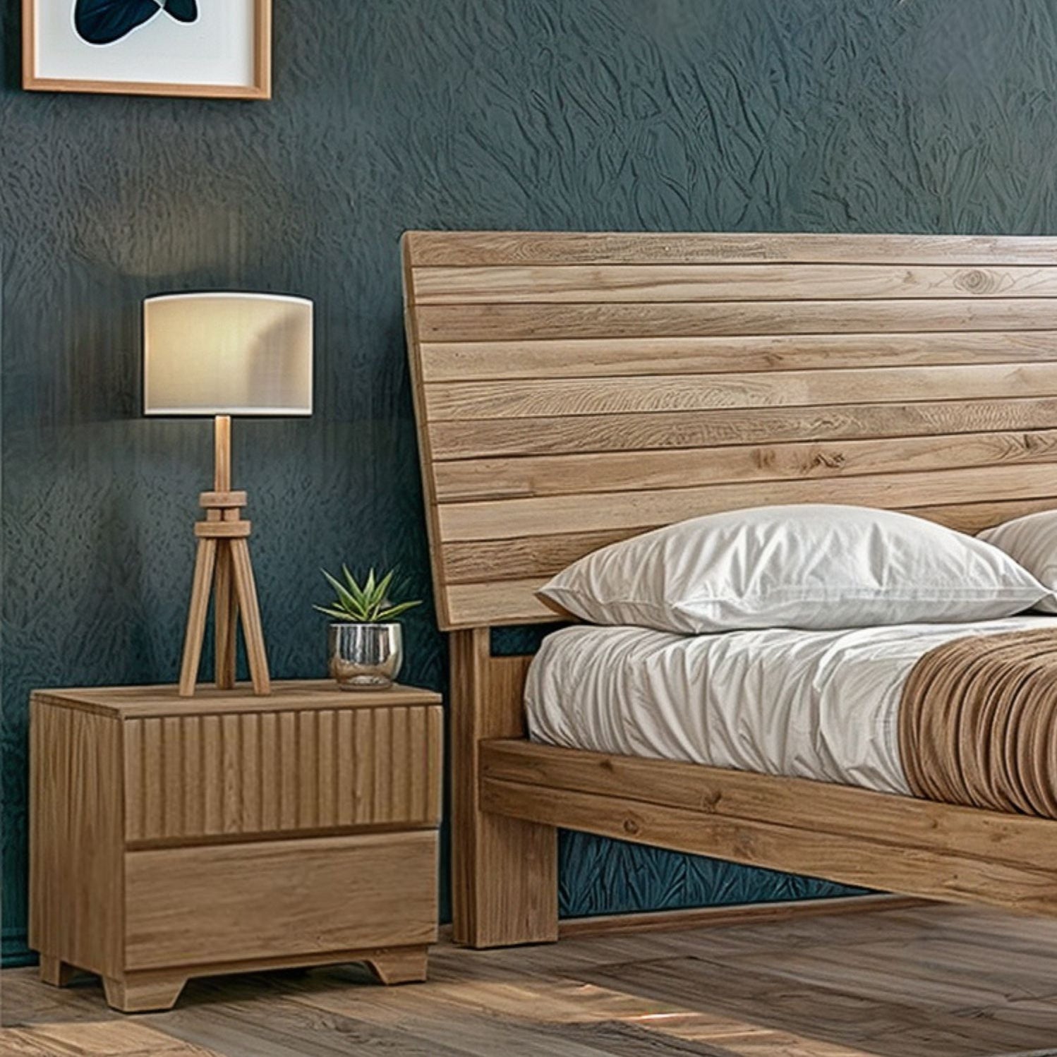 Recámara Full Cox Natural — Muebles Jamar Panamá