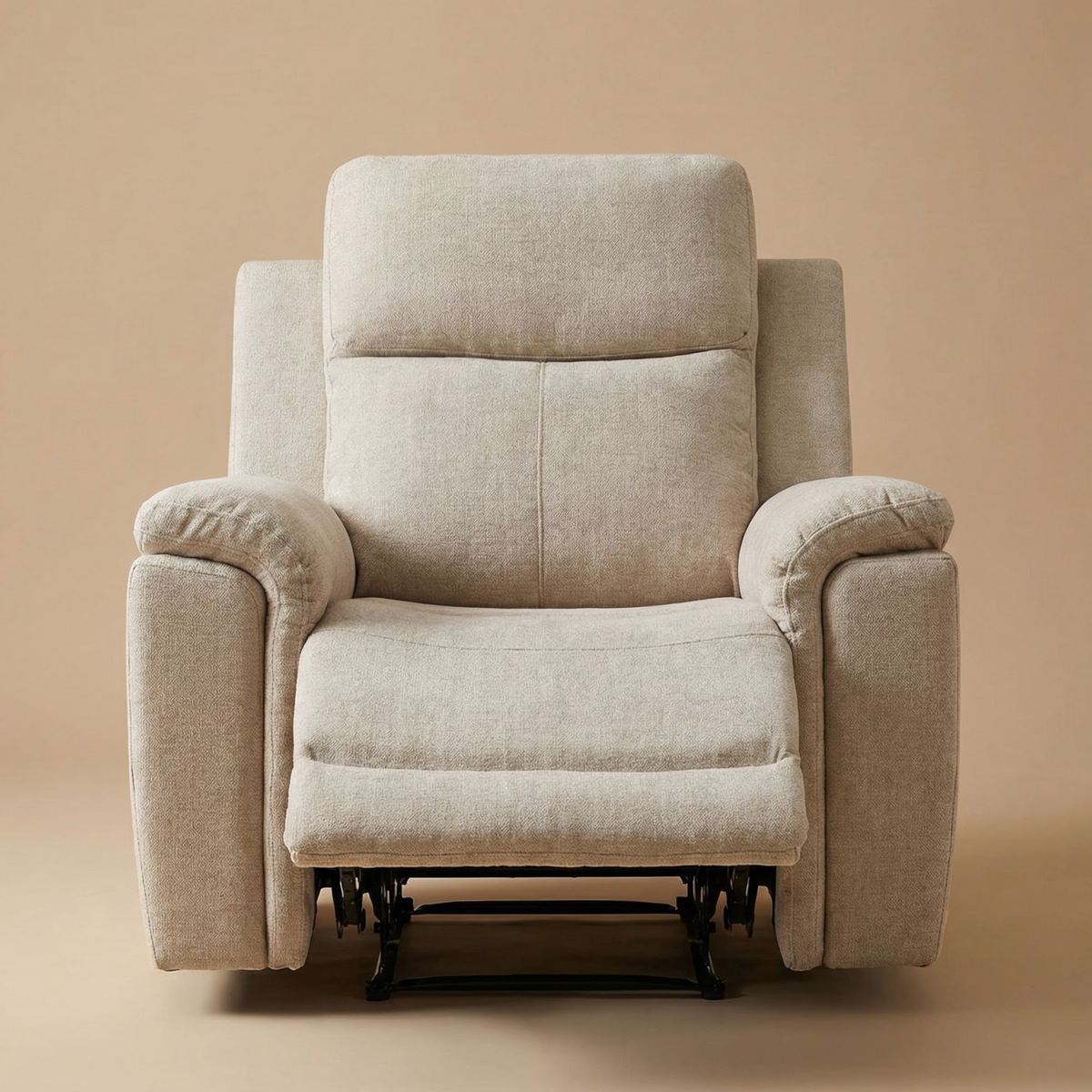 Sillón Reclinable Chick Lino Beige — Muebles Jamar Panamá
