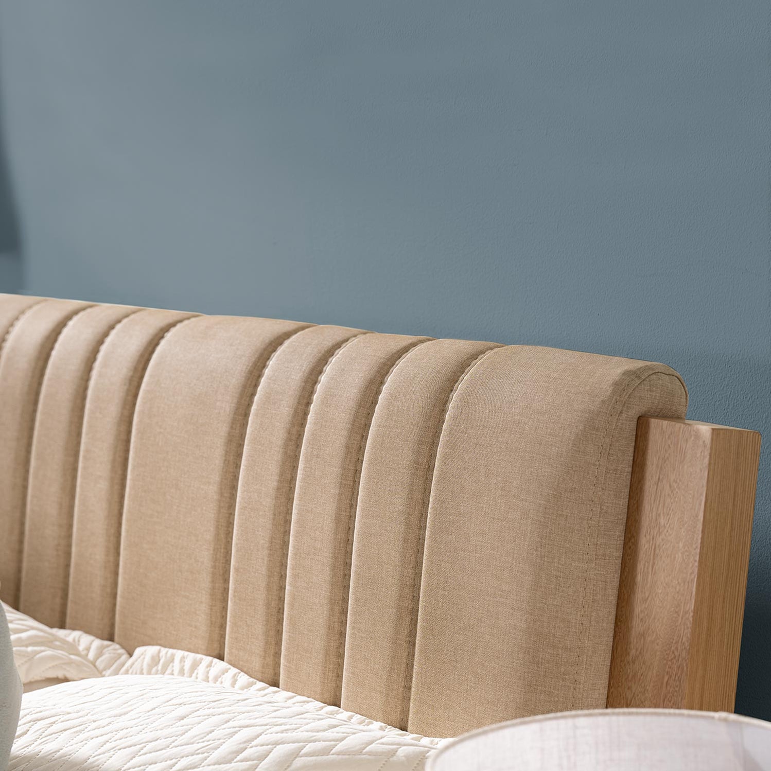 Recámara Full Piero Natural/Marfil — Muebles Jamar Panamá