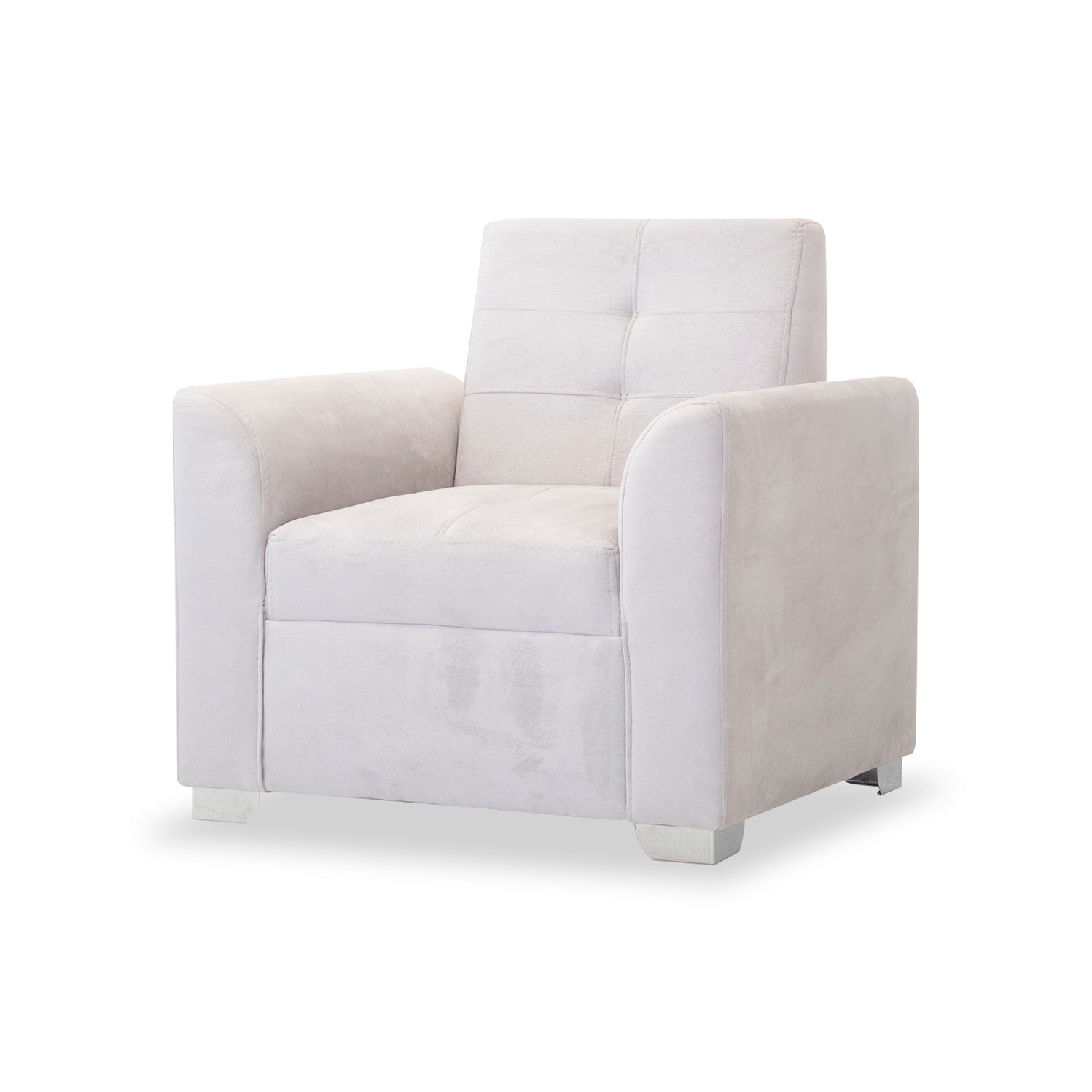 Sala Modular Bruce Microfibra Malaya Gris — Muebles Jamar Panamá